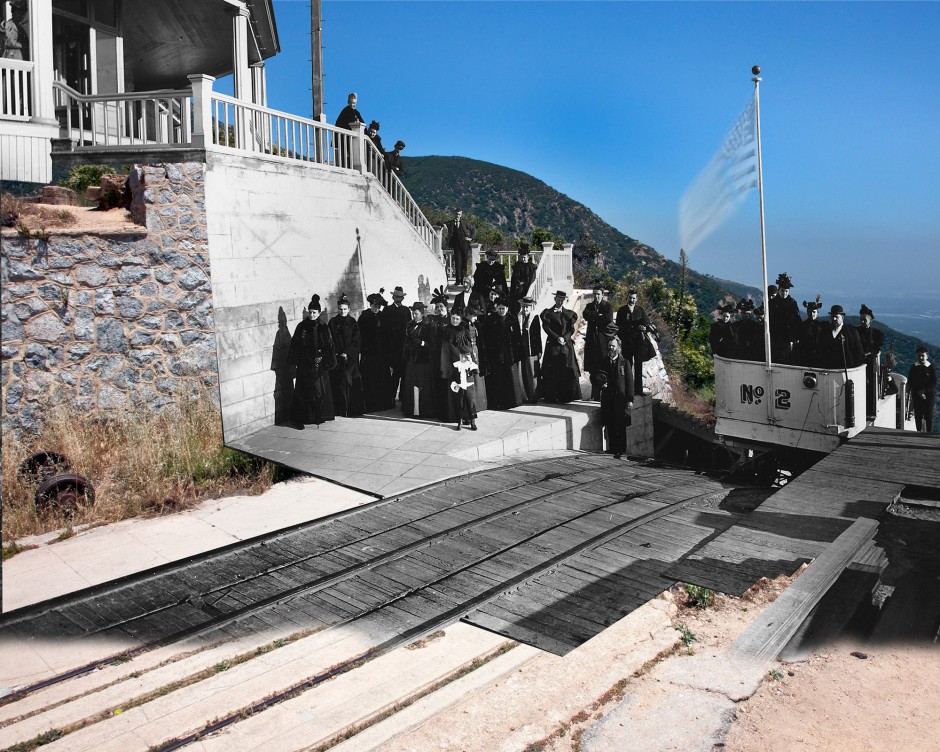 Mount Lowe Incline: Then and Now