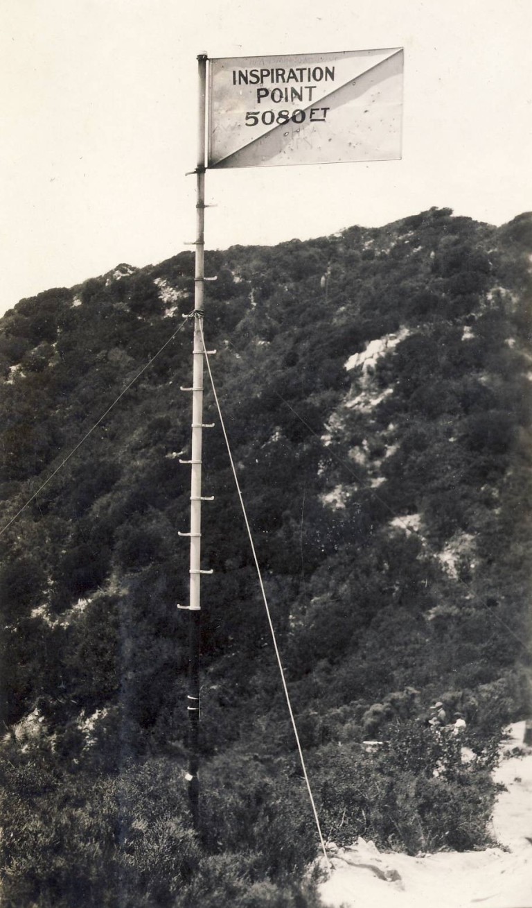 Inspiration Point, Mid-1920s